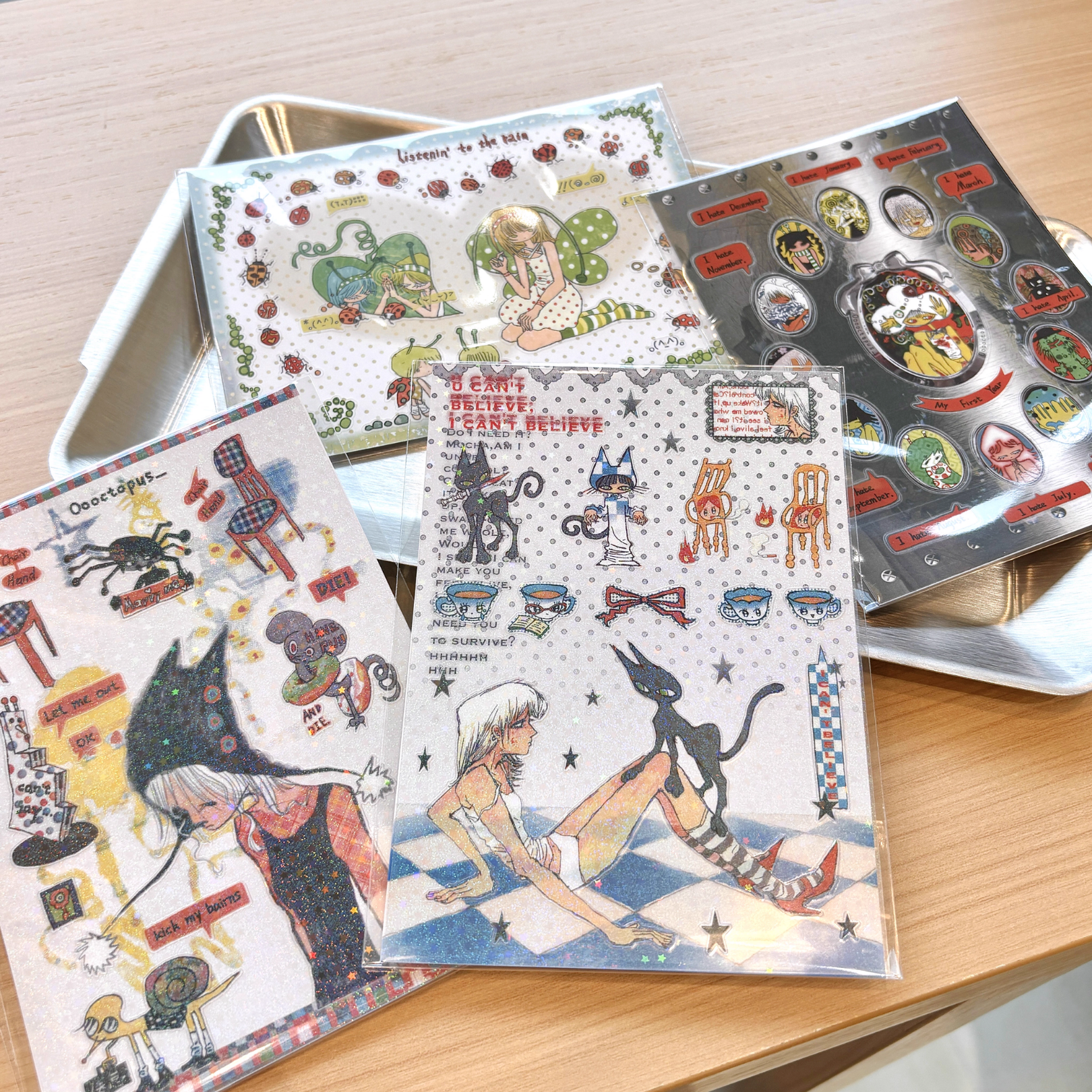OOOCTOPUS X ACCIO - Y2K STICKER SHEET – Gooka Shop